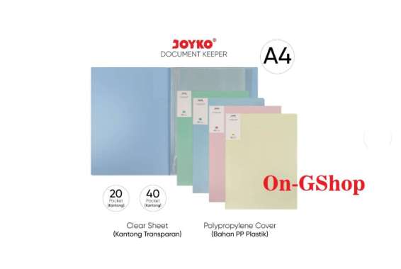 Jual Dokumen Keeper F4 Pastel Original Murah - Harga Diskon Desember ...