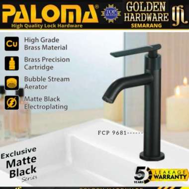 Jual Paloma Kran Hitam Original Murah - Harga Diskon Mei 2024 | Blibli.com