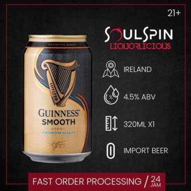 Jual Guinness Smooth Kaleng Termurah - Harga Grosir Terupdate Hari Ini ...