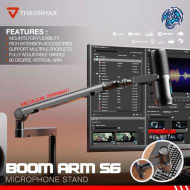 Jual Thronmax Twist Boom Arm S6 Stand Original, Murah & Diskon Maret ...