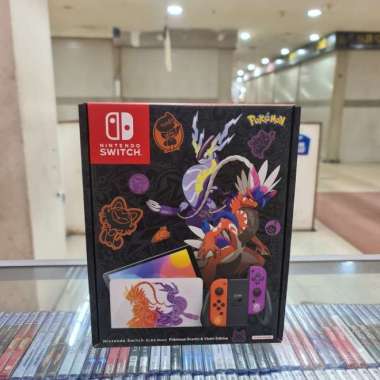 Jual Switch Oled Pokemon Scarlet Violet Edition Original Harga Termurah ...