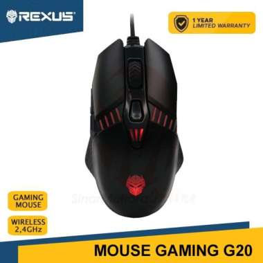 Jual Rexus Mouse Gaming Xierra G20 Original Murah - Harga Diskon April ...