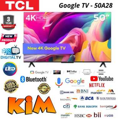 Jual Tcl Smart Tv Uhd 50 A10 Original, Murah & Diskon Mei 2023 | Blibli