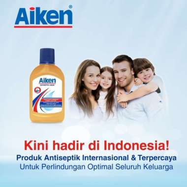 Aiken Antiseptic Liquid Lengkap Harga Terbaru April 2023 | Blibli