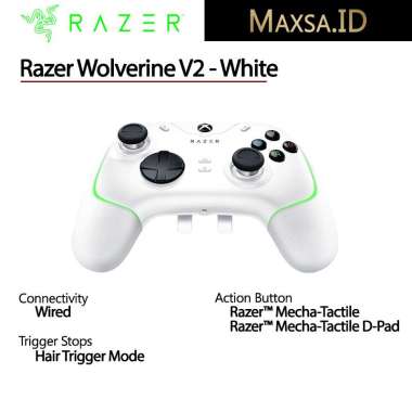 Jual Razer Wolverine V2 Chroma White Original Murah - Harga Diskon ...