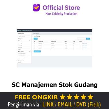 Jual Source Code Aplikasi Inventory Dan Gudang Original Murah - Harga Diskon Juni 2023 | Blibli