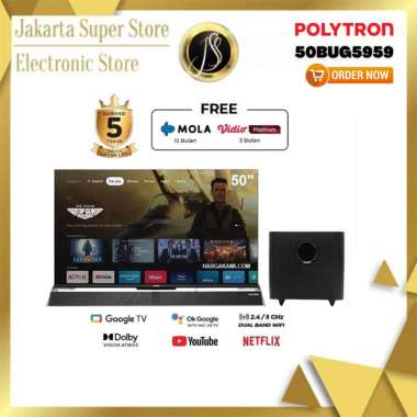 Jual Polytron Led 50 Bug Original, Murah & Diskon Januari 2023 | Blibli