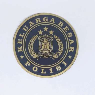 Jual Stiker Keluarga Besar Polisi Original Murah - Harga Diskon Mei ...