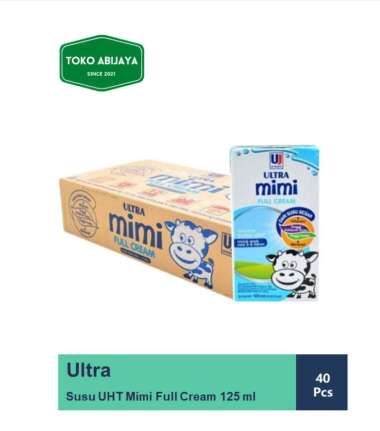 Harga Ultra Mimi Susu UHT Full Cream 125 ml hari ini Selasa, 6 Feb 2024 ...