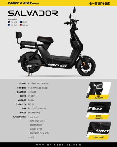 Jual Sepeda Listrik E Bike United Original Terbaru - Harga Promo Murah ...