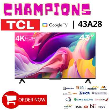 Jual Tv Tcl A28 Original, Murah & Diskon Mei 2024 | Blibli