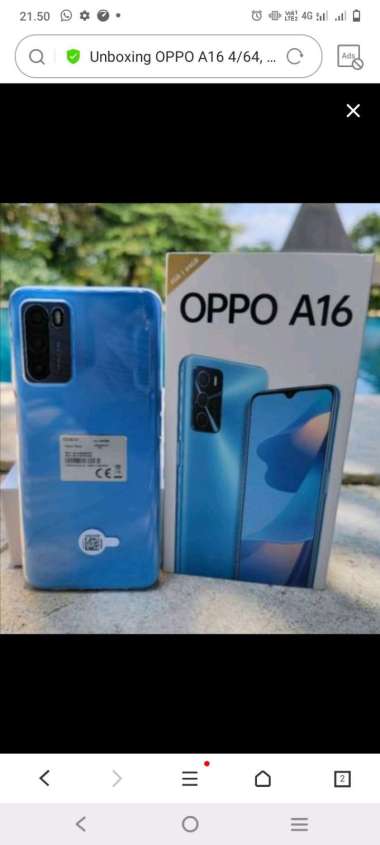 Oppo A16 - Harga Terbaru Januari 2023 | Blibli