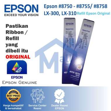 Jual Refill Pita Epson Lx 310 Original Murah - Harga Diskon Juni 2023 ...