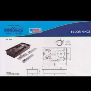 Jual Floor Hinge Dekson Dks 211 Original Murah - Harga Diskon Juni 2024 ...