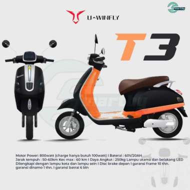 Uwinfly T3 2024 - Harga OTR, Promo Agustus, Spesifikasi & Review | Blibli