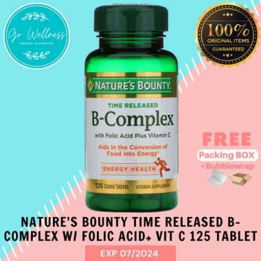 Nature Bounty B Complex Time Lengkap Harga Terbaru Februari 2023 | Blibli
