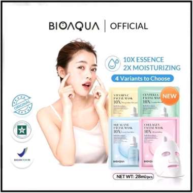 Masker Bioaqua Sheet Mask Lengkap Harga Terbaru April 2023 | Blibli