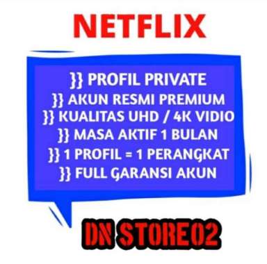 Netflix Premium - Netfilx Premium Terbaru Juli 2021 | Blibli