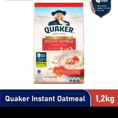 Jual Oat Meal Quaker 1200 Termurah - Harga Grosir Terupdate Hari Ini ...