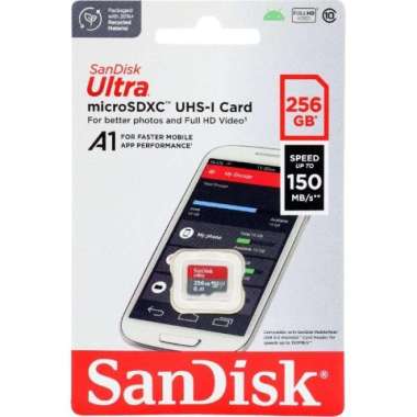 Daftar Harga Microsd Card Sandisk 256 GB 🔥 Original & Spesifikasi ...