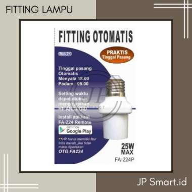 Jual Fitting Lampu Otomatis Sensor Timer Original Murah - Harga Diskon ...