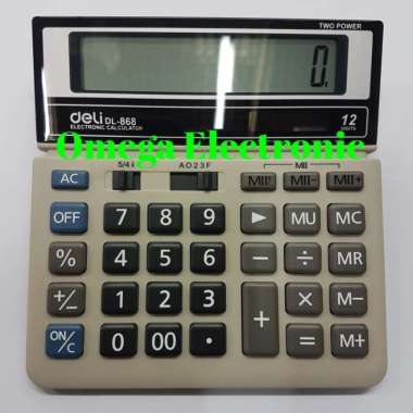 Jual Kalkulator Deli Dl 868 Original Murah - Harga Diskon Februari 2023 ...