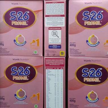 Jual S 26 Promil 400 Gr Tahap 1 Termurah - Harga Grosir Terupdate Hari ...