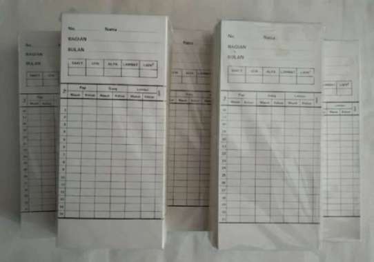 Jual Kertas Absensi Manual Original Murah - Harga Diskon Juni 2023 ...