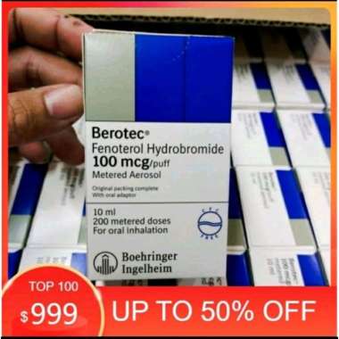 Berotec Fenoterol Hydrobromide Lengkap Harga Terbaru Desember 2022 | Blibli