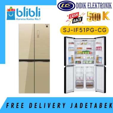 Jual Sharp Side By Side Sj If51 Original, Murah & Diskon Desember 2022 ...