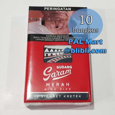 Jual Gudang Garam Merah 1 Slop Termurah - Harga Grosir Terupdate Hari ...