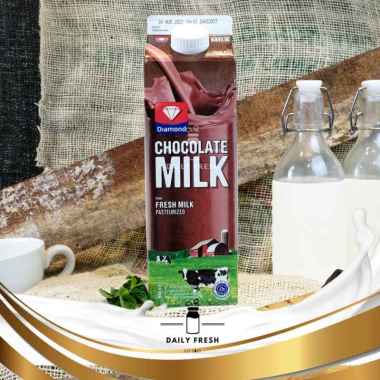 Jual DIAMOND FRESH MILK 946 ML PLAIN di Seller Daily Fresh Jakarta ...