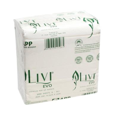 Promo Livi Evo Smoothies Premium Napkin Cocktail Edge Embossed Tissue ...