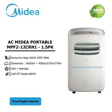 Jual Ac Portable 1 2 Pk Midea Terbaik April 2022 - Harga Murah & Gratis ...