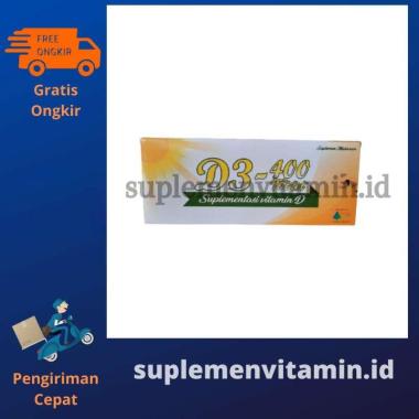 Vitamin D3 400 Iu Anak Lengkap Harga Terbaru Desember 2022 | Blibli