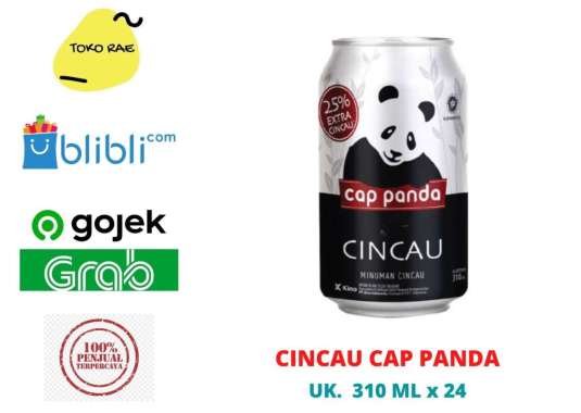 Jual Cincau CAP Panda Minuman Herbal Kaleng di Seller Toko Rae - Kota ...
