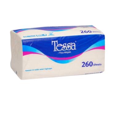 Jual Tessa Facial Tissue 260 Sheets Termurah - Harga Grosir Terupdate ...