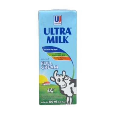 Jual Susu Ultra Milk Uht Plain 200 Ml Terbaru - Harga Promo Oktober ...