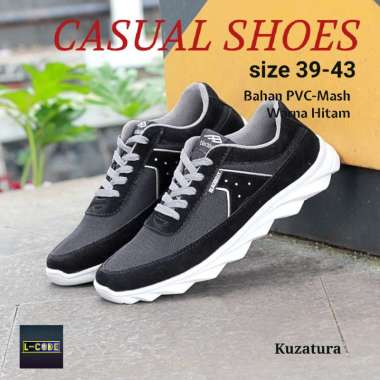 Jual Sneakers Hitam Sol Tebal Terbaru & Original - Harga Promo Agustus ...