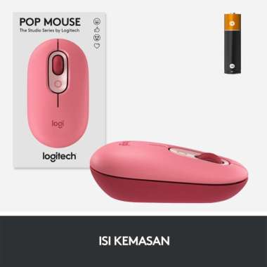 Jual Logitech Pop Mouse Wireless Blast Murah Juni 2022 Garansi Resmi ...
