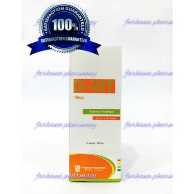 D Vit Syrup 100 Ml Lengkap Harga Terbaru Maret 2024 | Blibli
