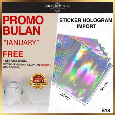 Jual Kertas Stiker Hologram Original Murah - Harga Diskon Februari 2023 ...