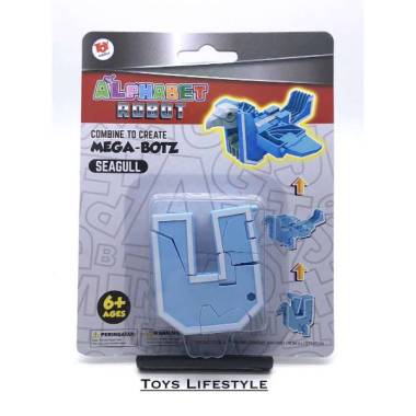 Jual Mainan Edukasi Toy Addict Alphabet Huruf Robot Mega Botz (Q) di ...
