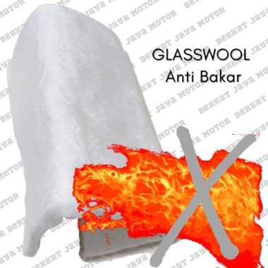 Jual Glasswool Glaswol Gasbul Putih Peredam Knalpot Terbaru Dengan ...