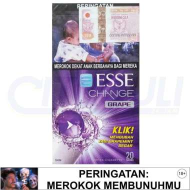 Jual Rokok Esse Change Grape Termurah - Harga Grosir Terupdate Hari Ini | Blibli