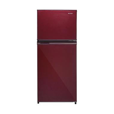 Kulkas Sharp 2 Pintu Warna Pink | Ide Perpaduan Warna