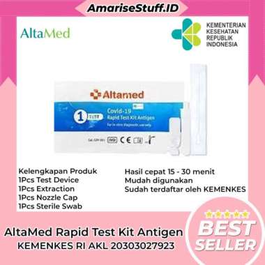 Antigen Rapid Test Kit Altamed Lengkap Harga Terbaru Juli 2022 | Blibli