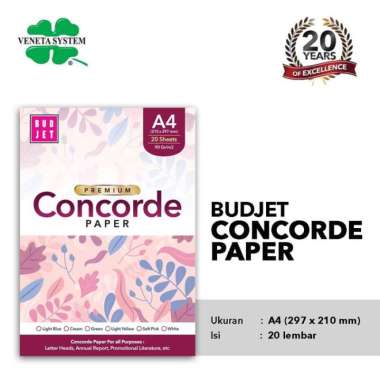 Jual Kertas Concorde A4 Kuning Muda Original Murah - Harga Diskon Mei ...