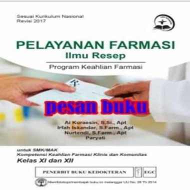 Jual Buku Pelayanan Farmasi Teknik Pembuatan Sediaan Obat Original Murah - Harga Diskon April ...