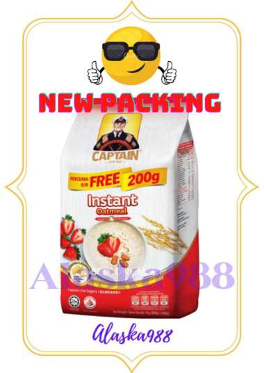 Jual Oat Captain 1 Kg Terbaru - Harga Promo November 2023 | Blibli
